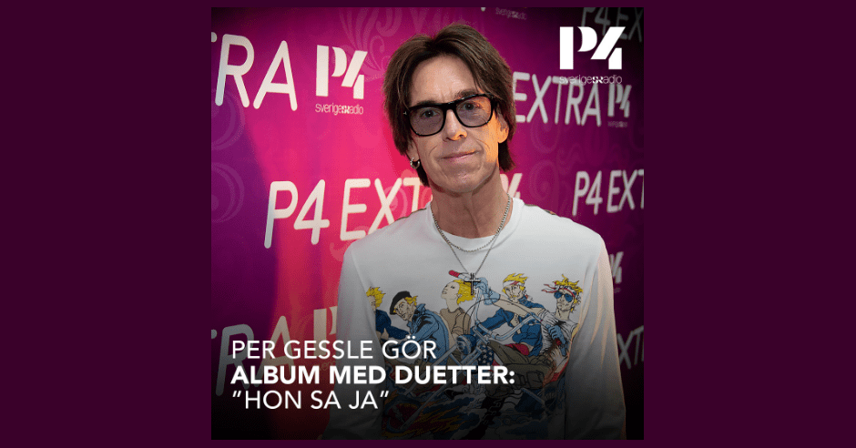 Per Gessle's single premiere on P4 Extra - RoxetteBlog