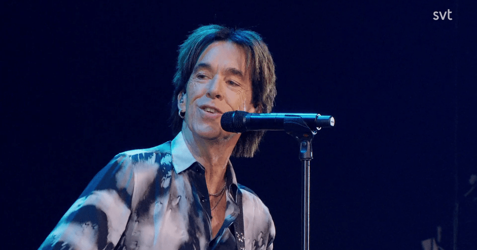 Per Gessle at the Pugh Rogefeldt tribute gala - RoxetteBlog