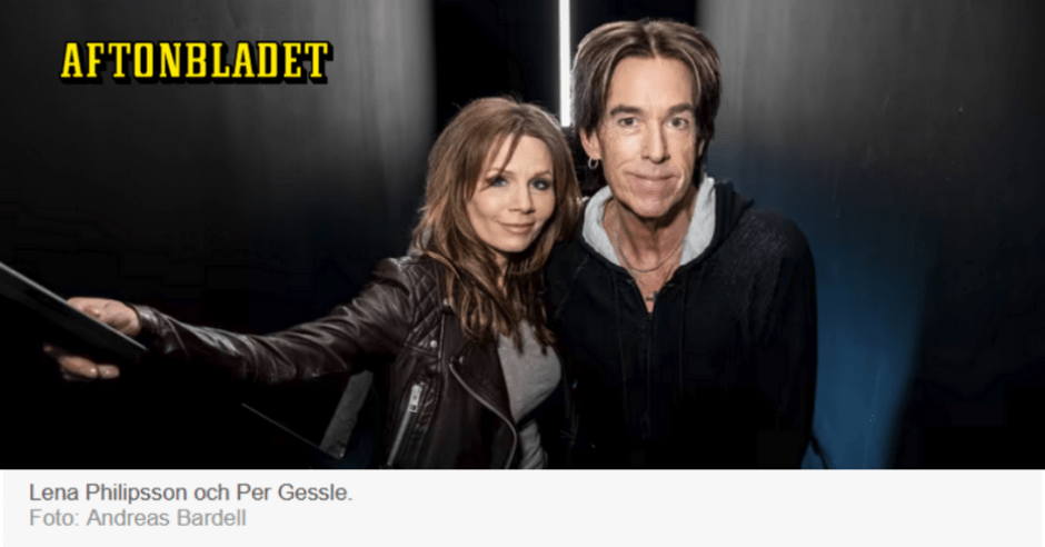 Interview with Per Gessle and Lena Philipsson in Aftonbladet - RoxetteBlog