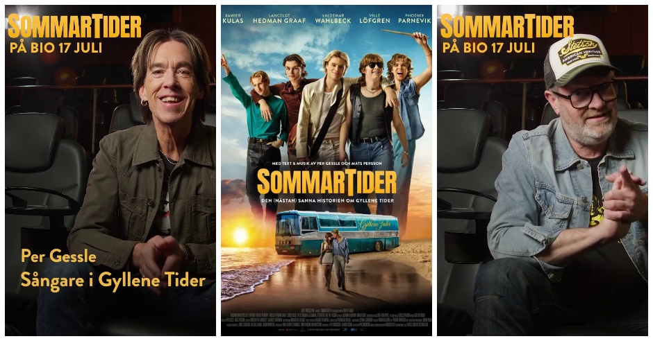 Sommartider – the Gyllene Tider movie is praised by cinema audiences ...